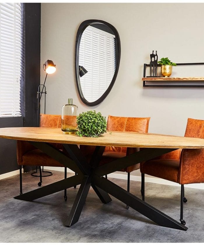 Industriële eettafel kopen? Gratis achteraf betalen en verzending!